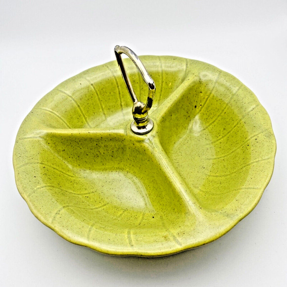Lane and Co. | Dining | Vintage California Pottery Divided Dish Tray ...